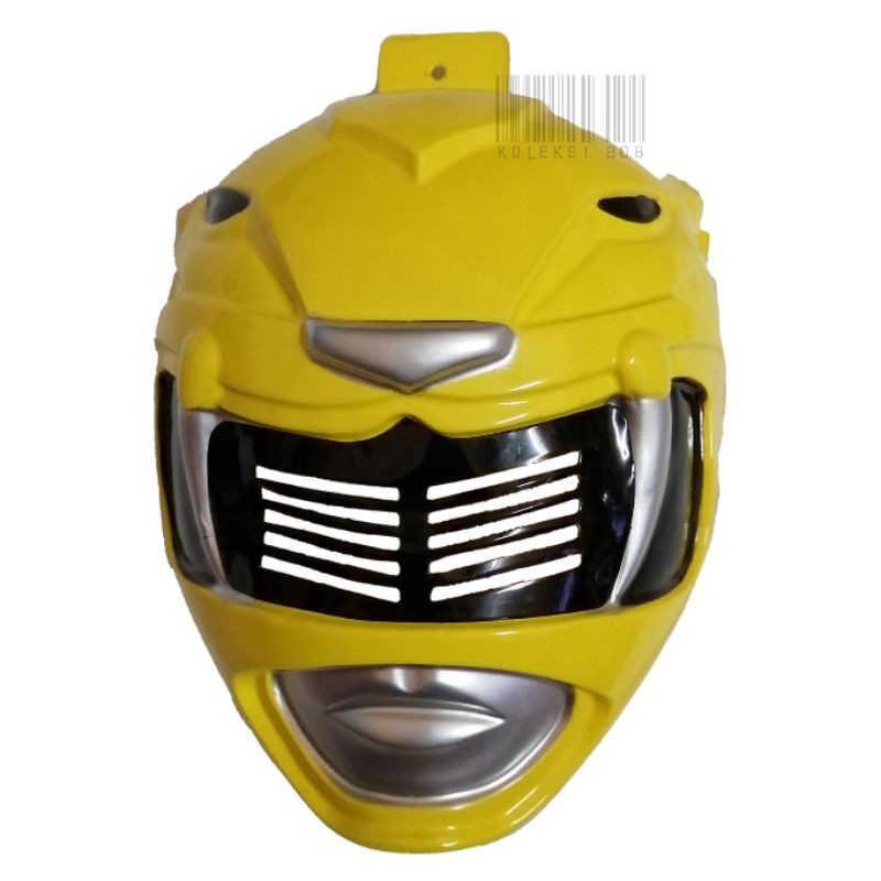 Vintage Saban Yellow Power Rangers Mask | Shopee Malaysia