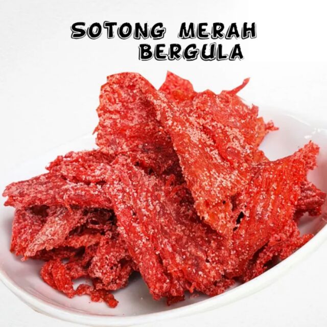 HALAL!! Sotong Merah Bergula / Dried Red Cuttlefish with sugar -By-[MR ...
