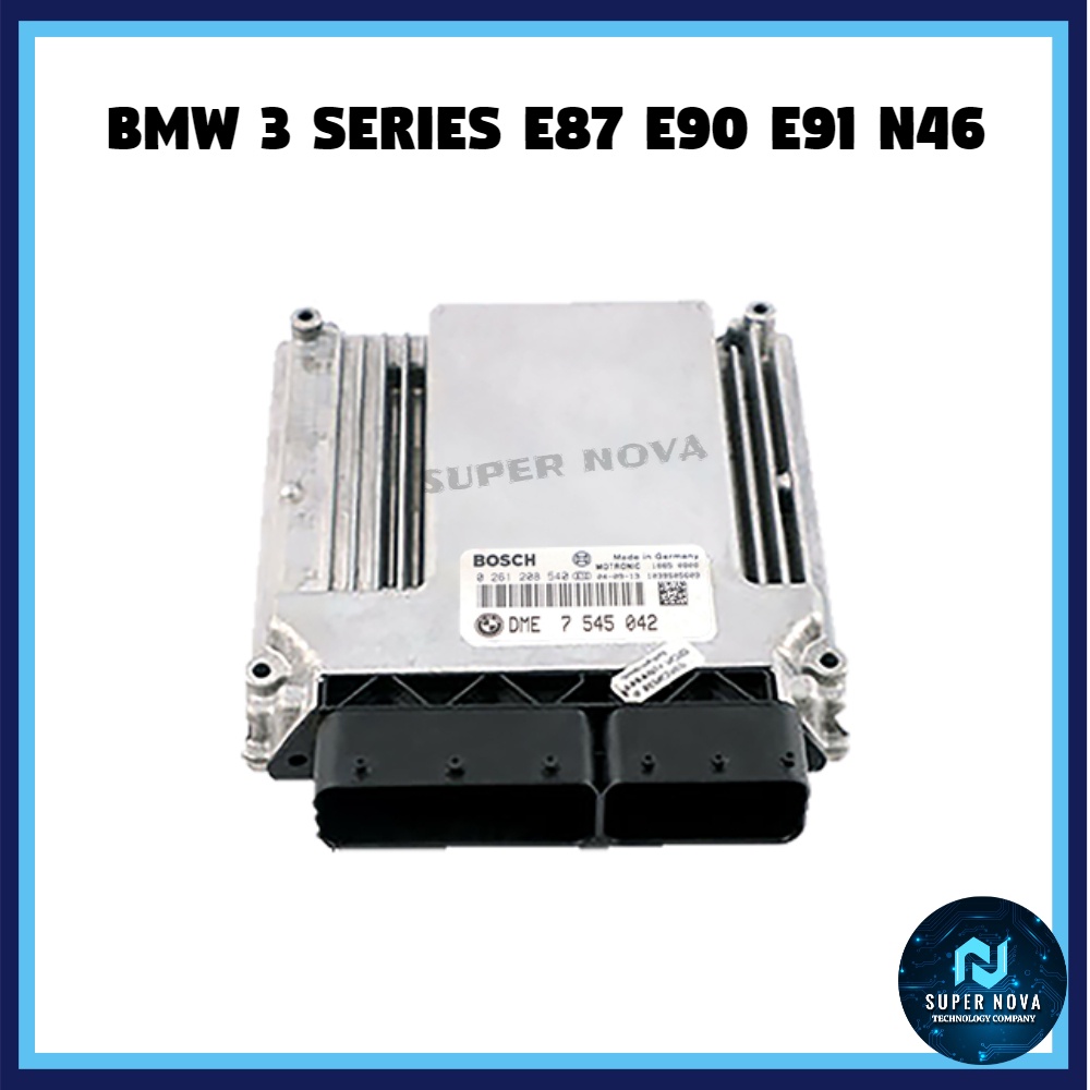 ECU BMW N46 BMW 3 SERIES E87 E90 E91 BOSCH DME N46 | Shopee Malaysia