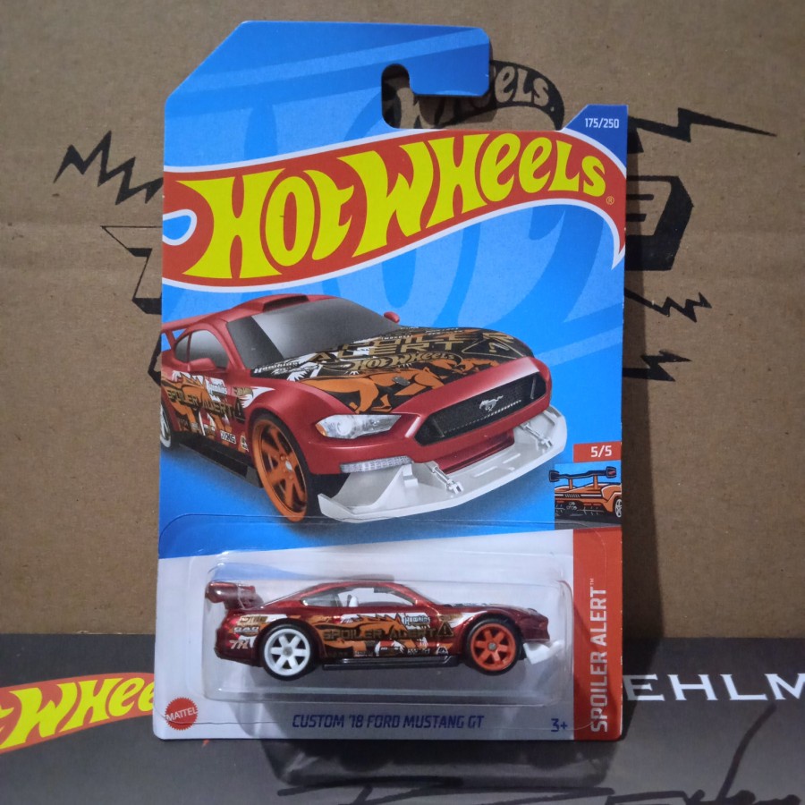 Hotwheels Custom 18 Ford Mustang GT THS STH Super Treasure Hunt New ...