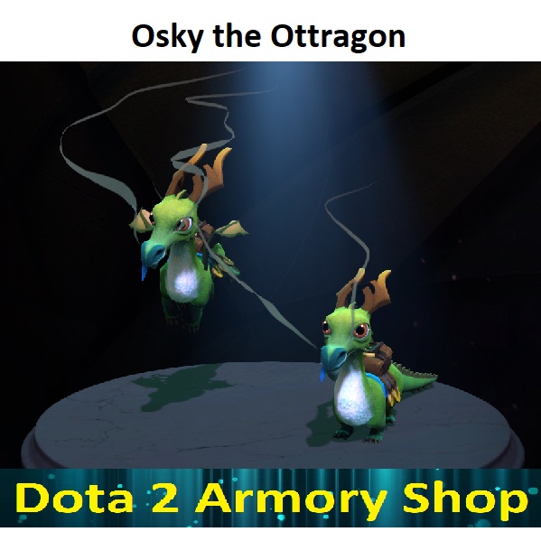 Dota2 Osky the Ottragon 🔥 Courier 🔥 Ready Stock Available 🔥 | Shopee ...