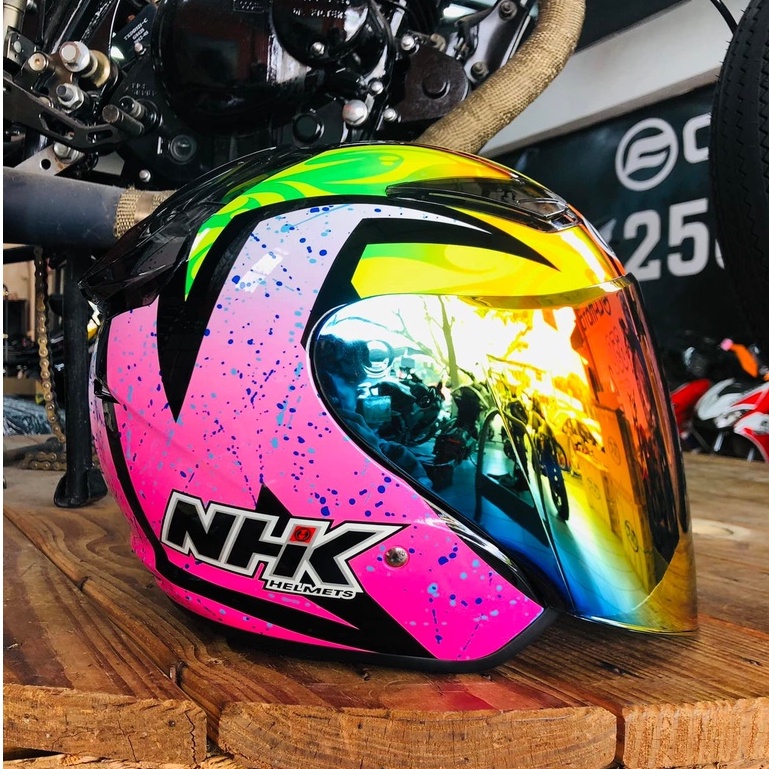 NHK R1 Karel Abraham Winter Test 2019 Motogp V2 Double Visor Open Faced ...