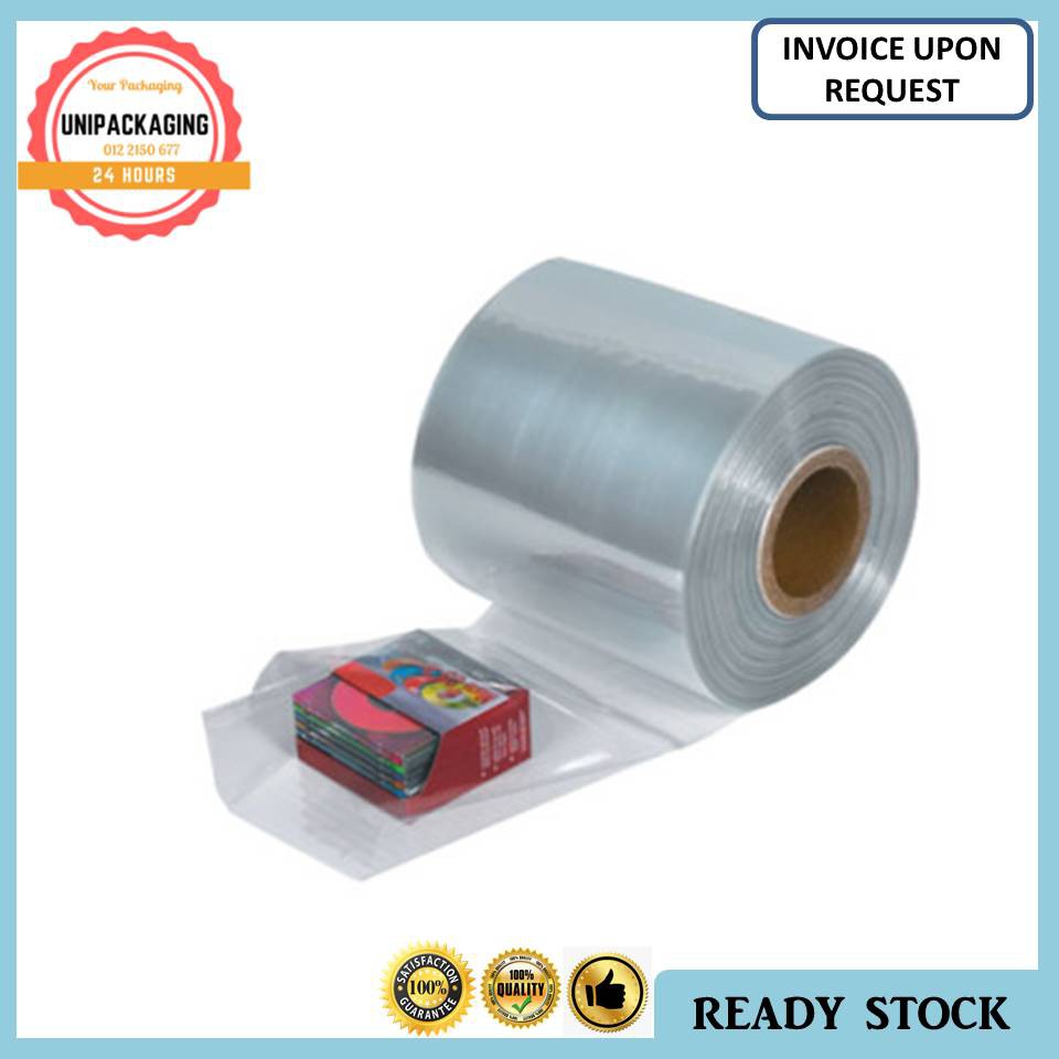 PVC Shrink Tubing in Roll 33cm Width in 30meter/ 10Meter/ 5 Meter ...