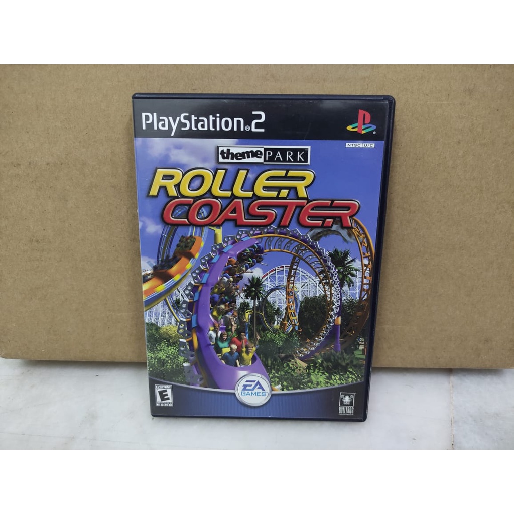 (Used) Ps2 Theme Park : Roller Coaster - Original Game | Shopee Malaysia