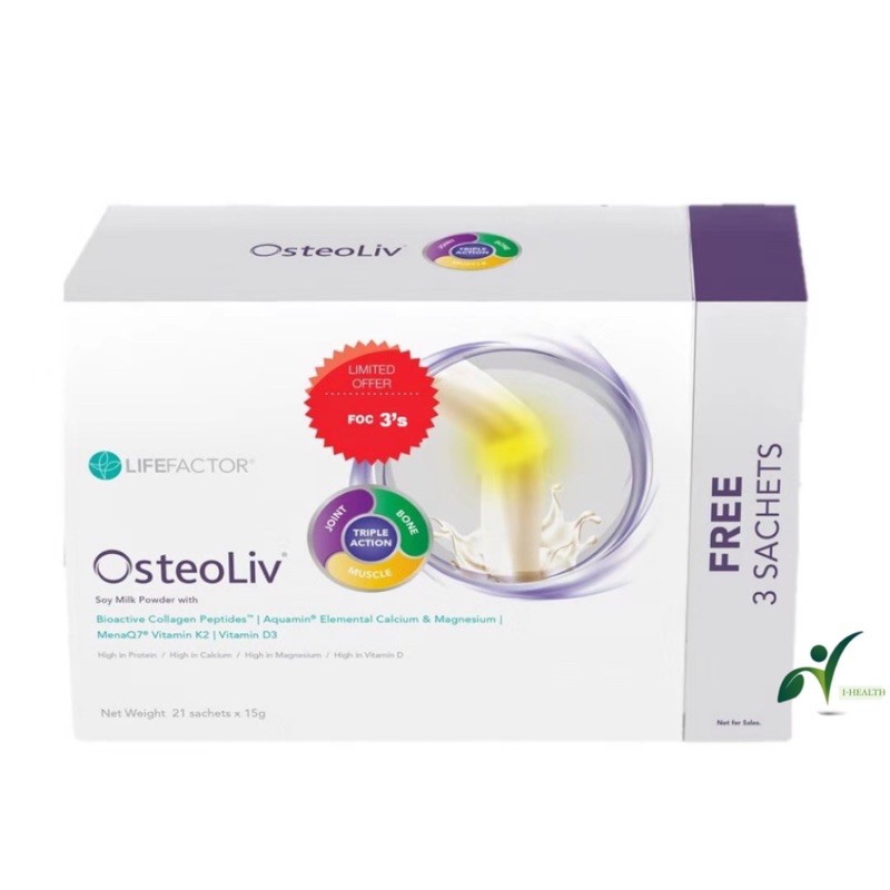 Life Factor OsteoLiv 15gx21's+3's/2x21's+2x3's free tupperware (Exp:5/ ...