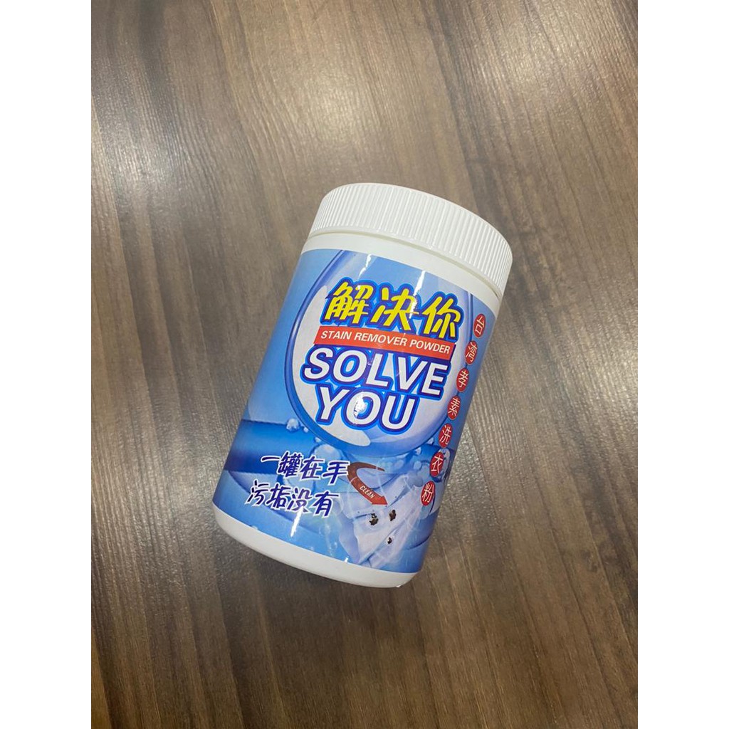 NATURAL & ORGANIC LAUNDRY POWDER DETERGENT SOLVE YOU 500g👚👕 | Shopee ...
