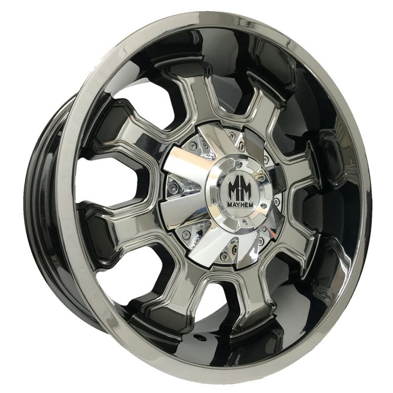 MAYHEM 4X4 OFF ROAD 18 inch 9JJ 6X139.7 6X135 ET-12 CAR SPORT RIMS ...