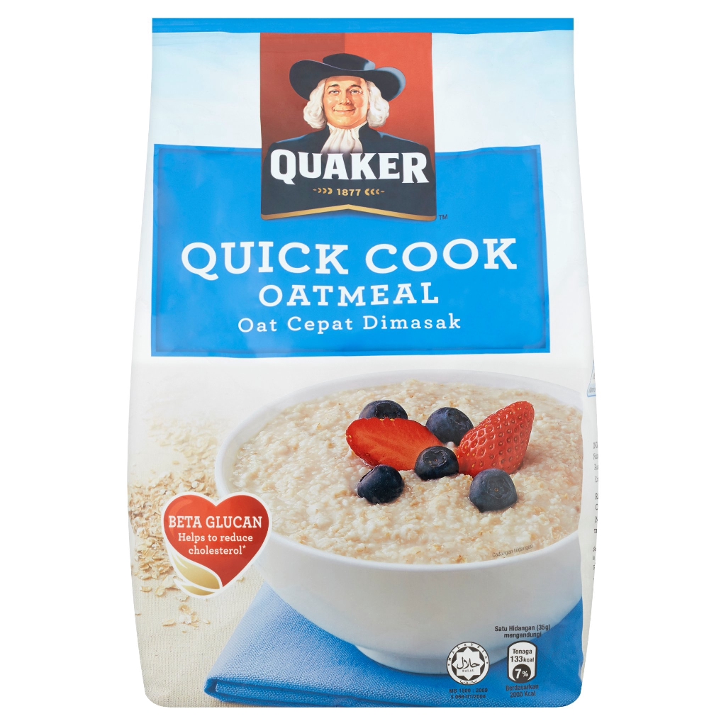 Quaker Quick Cook Oatmeal 1.2kg | PGMall