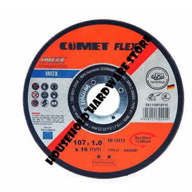 CUMET INOX Stainless Steel Flat Cutting Disc | Shopee Malaysia
