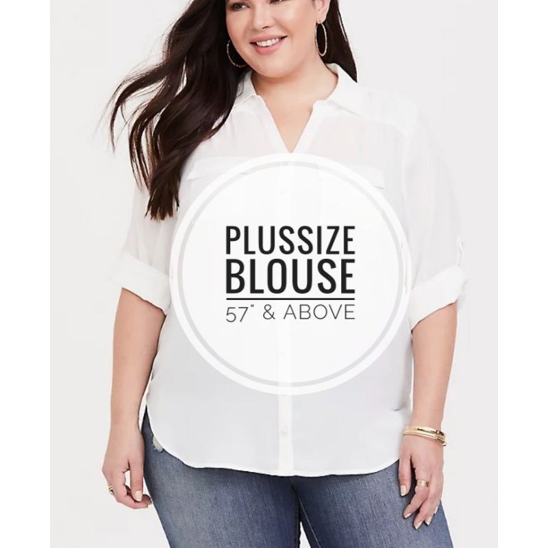 Ladies Plussize Blouse 57" & Above Bundle USA[LINK PAYMENT ONLY] | Shopee Malaysia