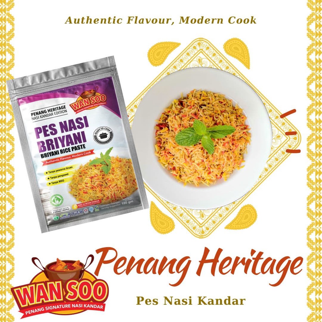 PES NASI BERIYANI BY WAN SOO | Shopee Malaysia