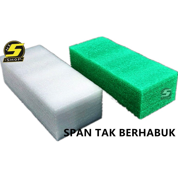 Span Bunga / Span Basah / Span Kering / Span Tak Berhabuk / Wet Sponge ...