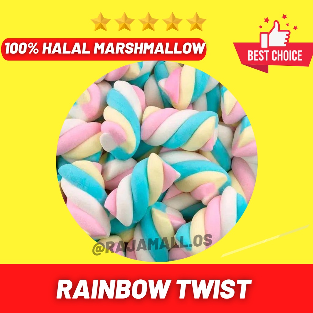 Halal 1kg Borong Murah Marshmallow Coklat Marshmellow Chocolate ...