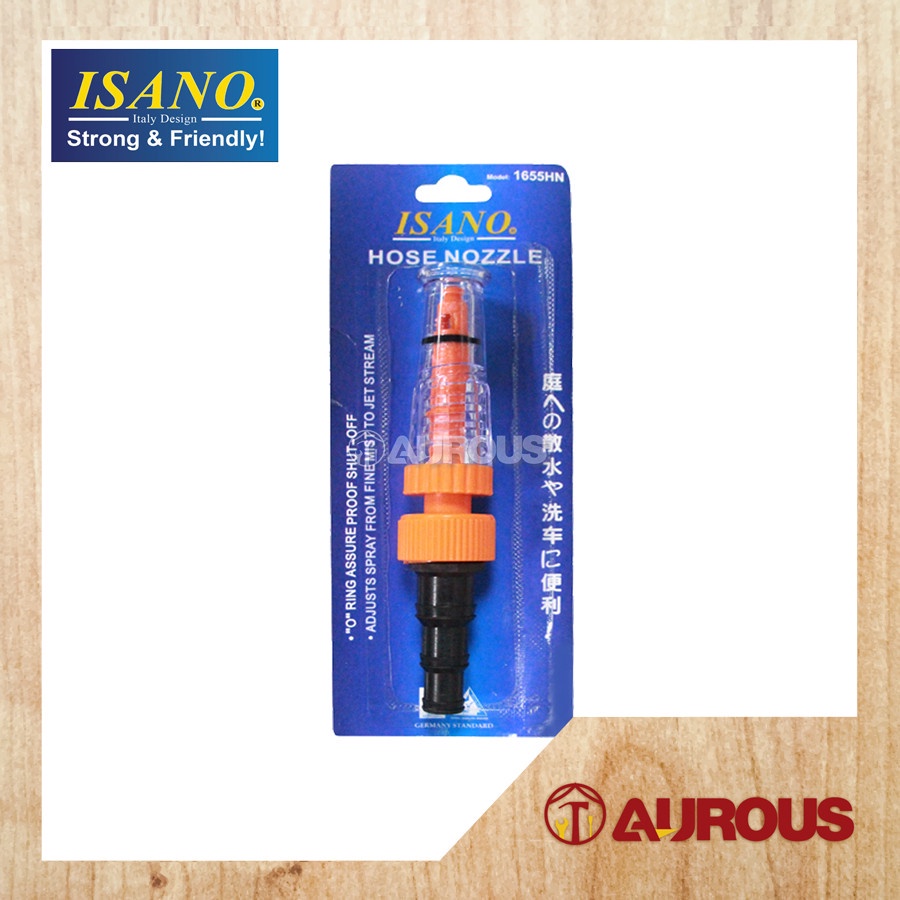 ISANO PVC PLASTIC STRAIGHT HOSE NOZZLE (1655HN) | Shopee Malaysia