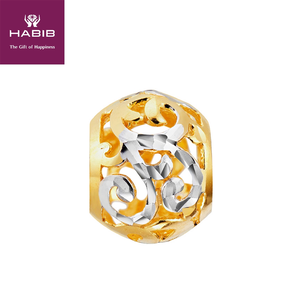 HABIB Round Maze Gold Charm, 916 Gold (1.07G) | Shopee Malaysia