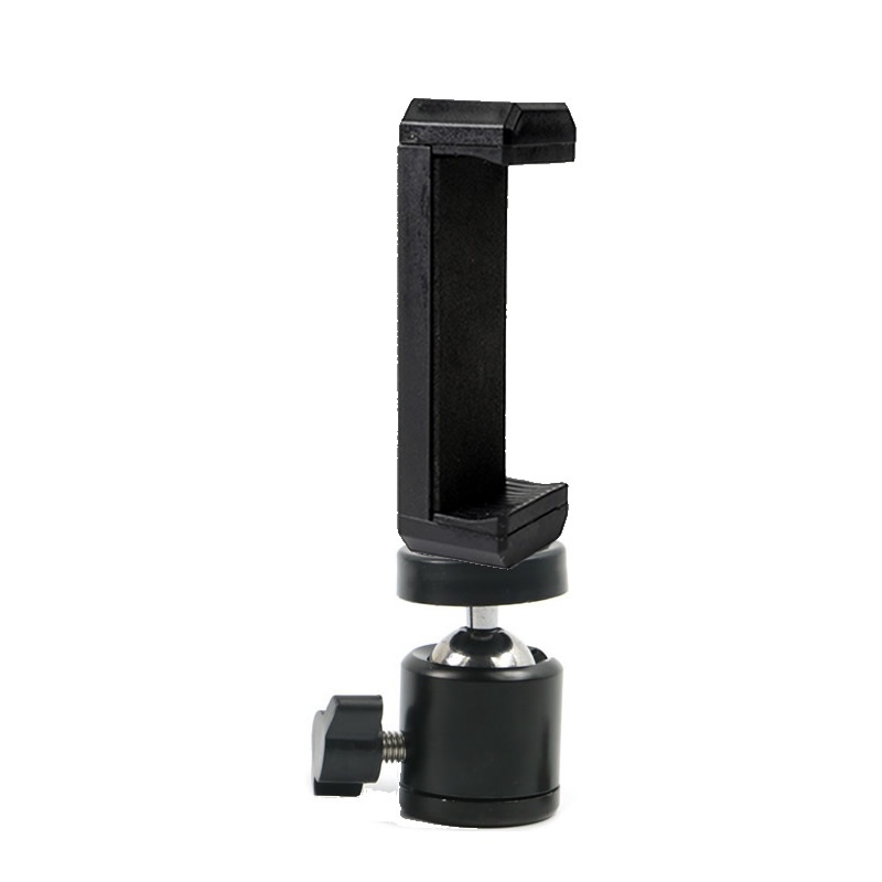 Durable Mobile Phone Clip Adapter Universal & 1/4" Gimbal For Tripod ...