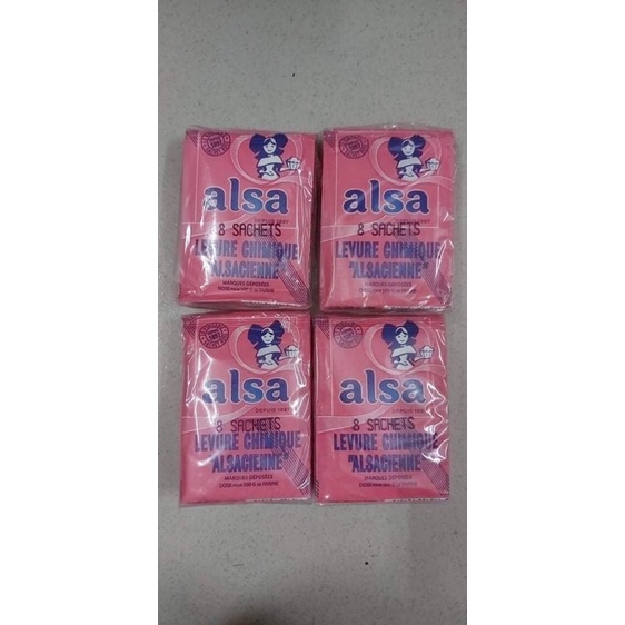 French ALSA baking powder and yeast package (11g) | Shopee Malaysia