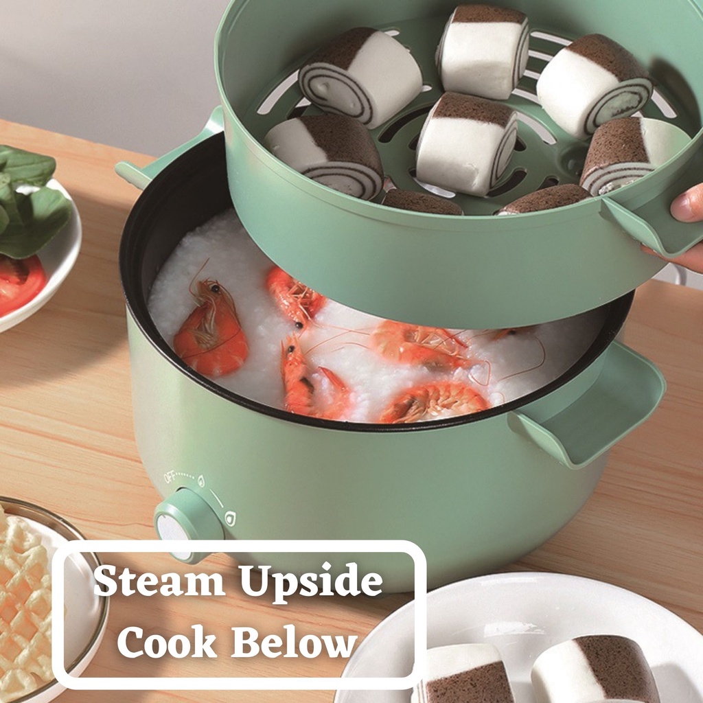 🔥Ready Stocks🔥 3L Non-stick Electric Hot Pot Multi-Function Electric ...