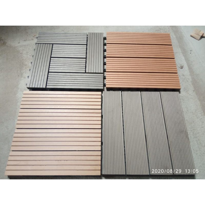 Wpc Decking tile 30 x 30 | Shopee Malaysia