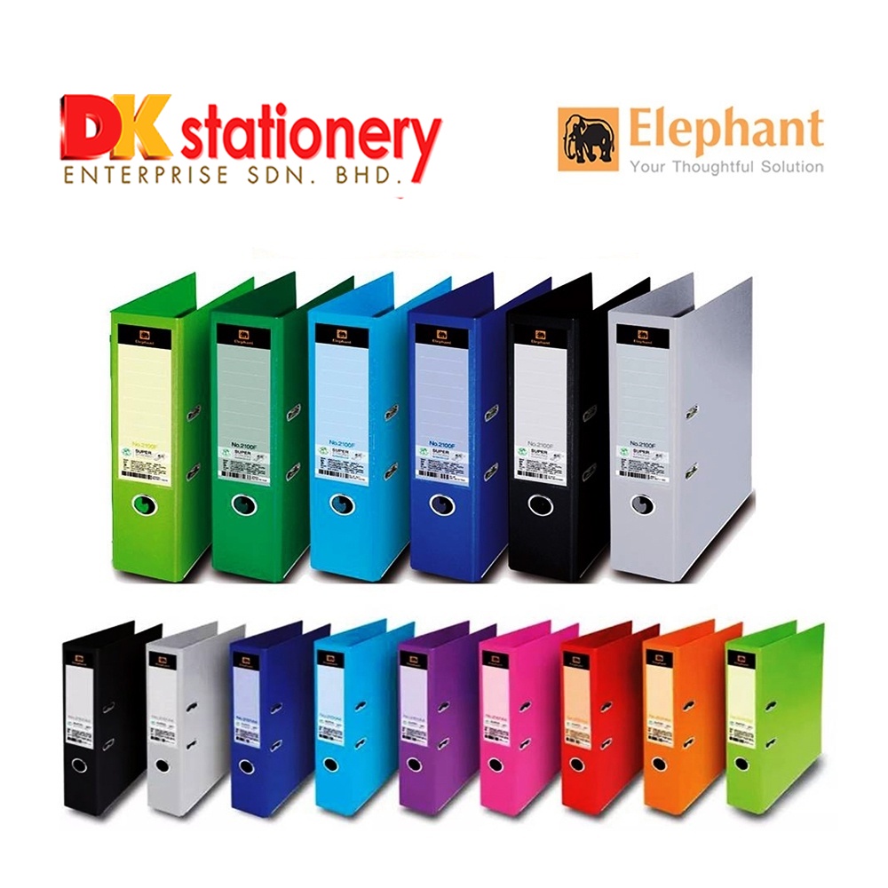 Elephant Dura PP Lever Arch File 3" 2100F | Shopee Malaysia