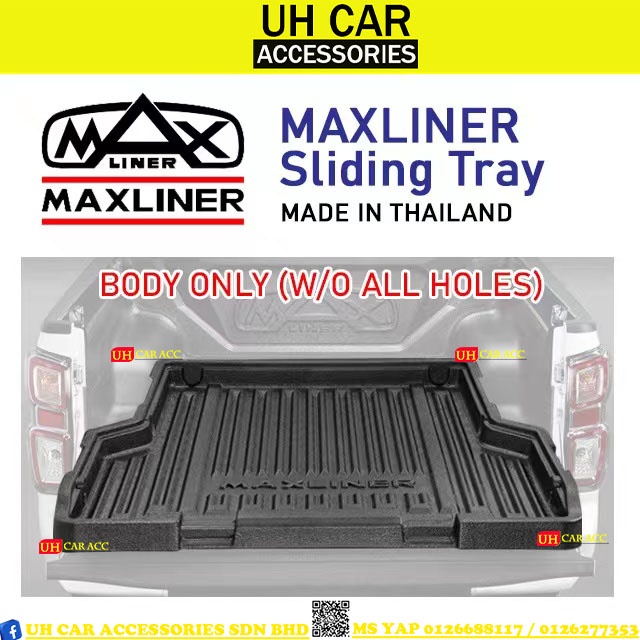 Universal 4x4 ranger dmax hilux triton navara maxliner rear trunk bed ...