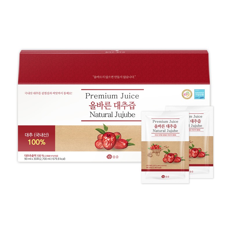 Allgeop Jujube Juice (90ml x 30 Packets) | Shopee Malaysia