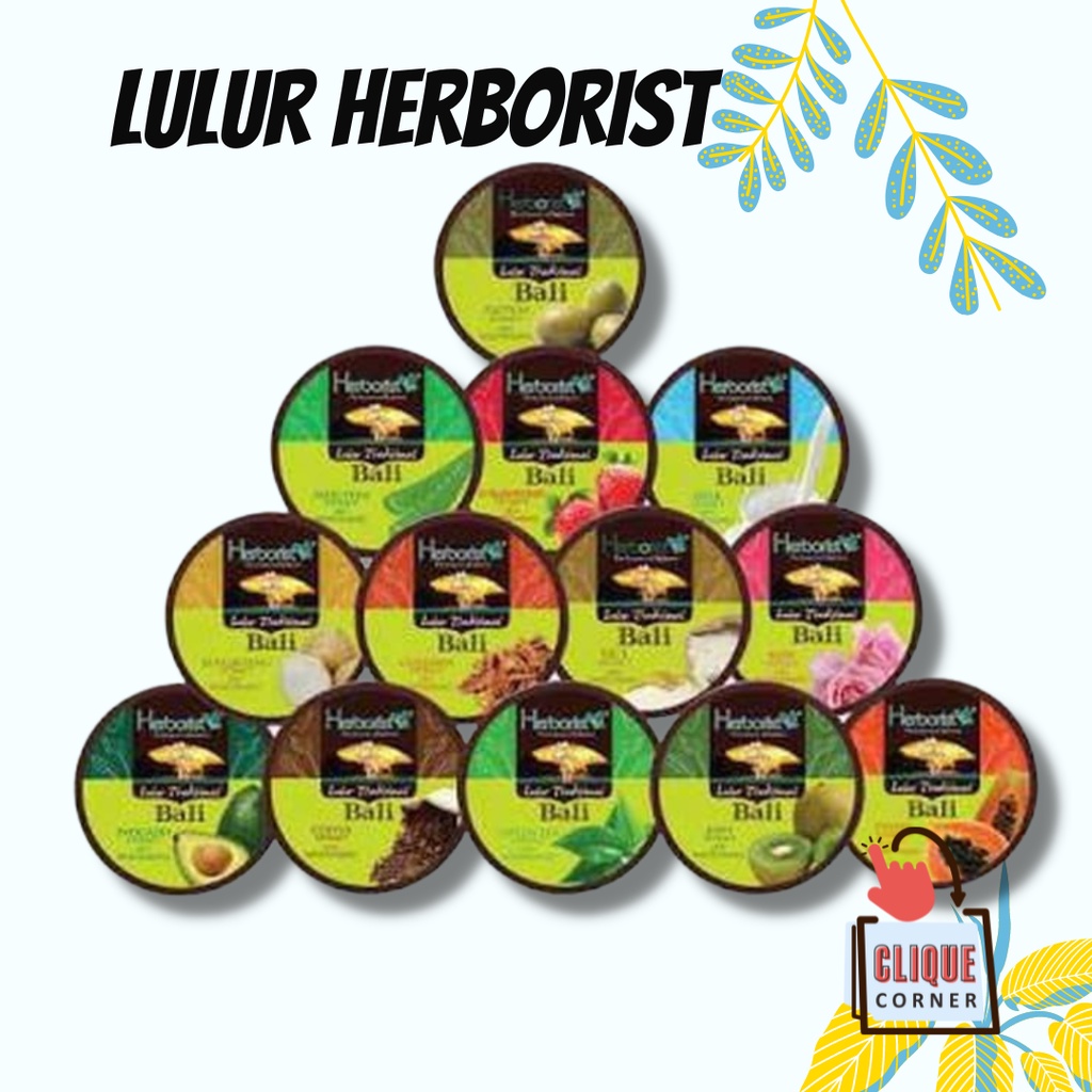 Traditional Bali HERBORIST Scrub 200g | 100g | Original BPOM Halal ...