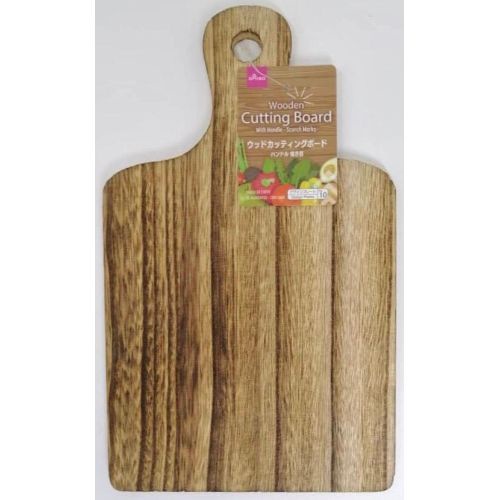 Daiso Wooden Cutting Board - With Handle | Shopee Malaysia