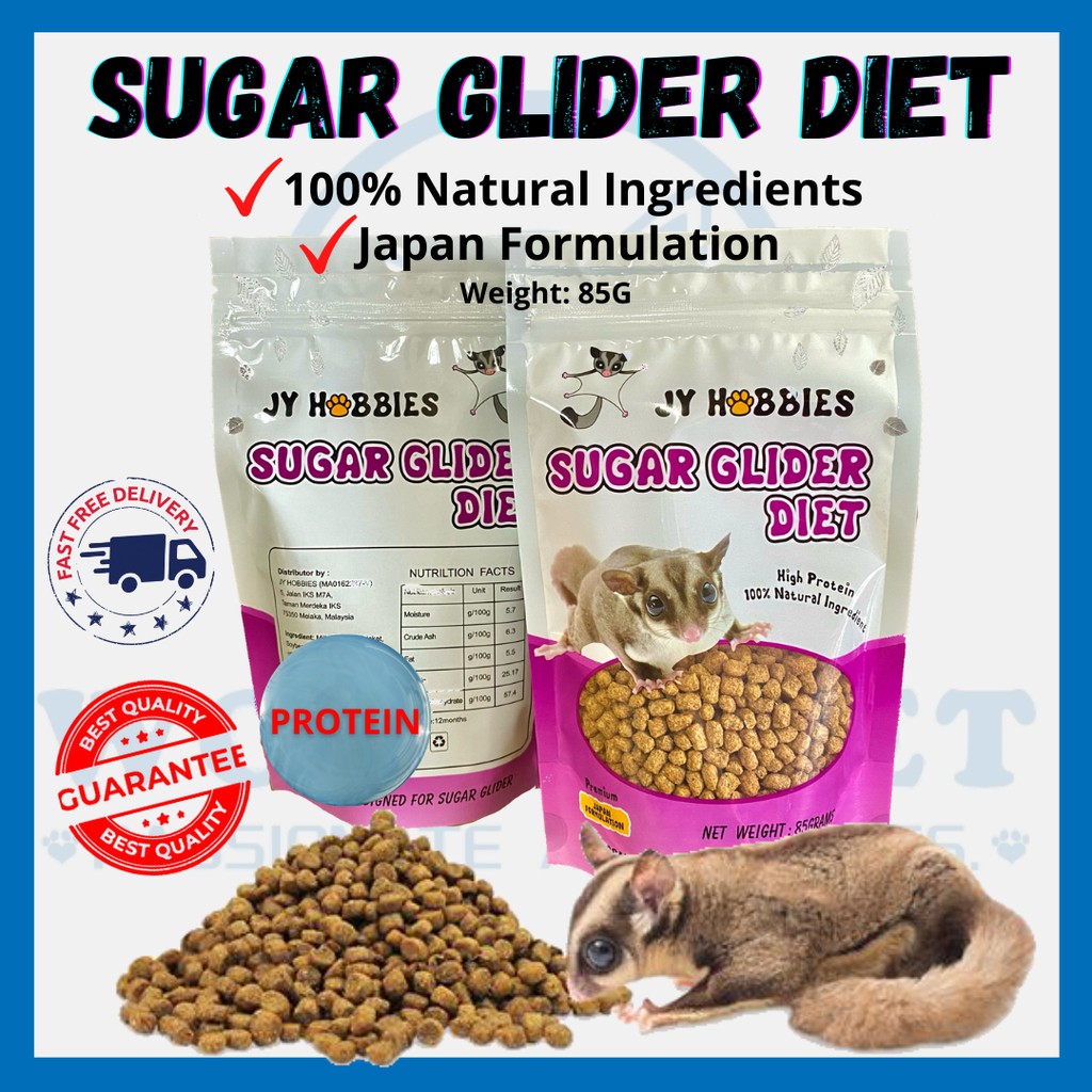 🔥NEW ITEM🔥 Sugar Glider Diet with 100% Natural Ingredients | Makanan ...