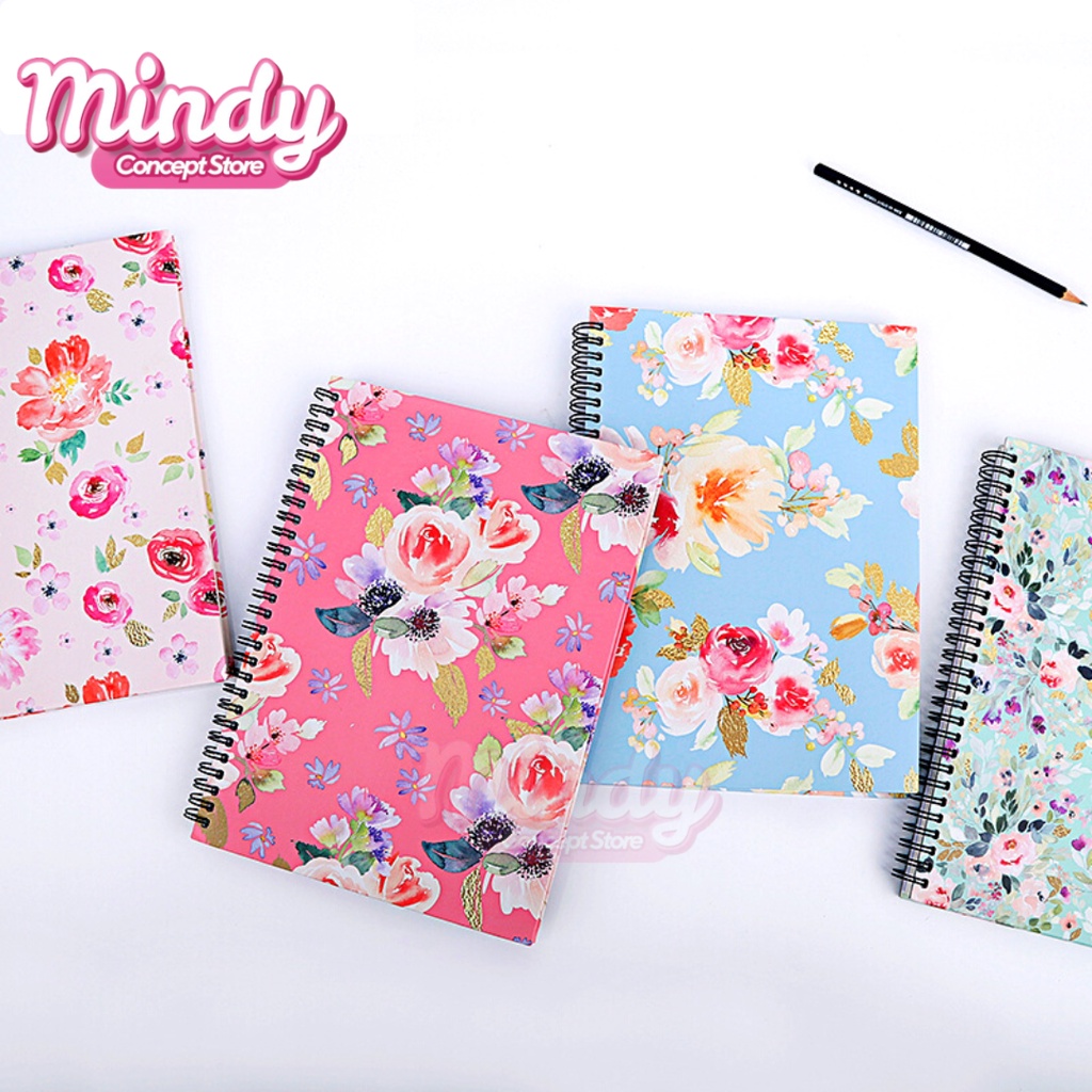 🌺🌹A5 Floral Flower Bunga Notebook / Buku Nota / Planner / Diary 🔥Hot ...
