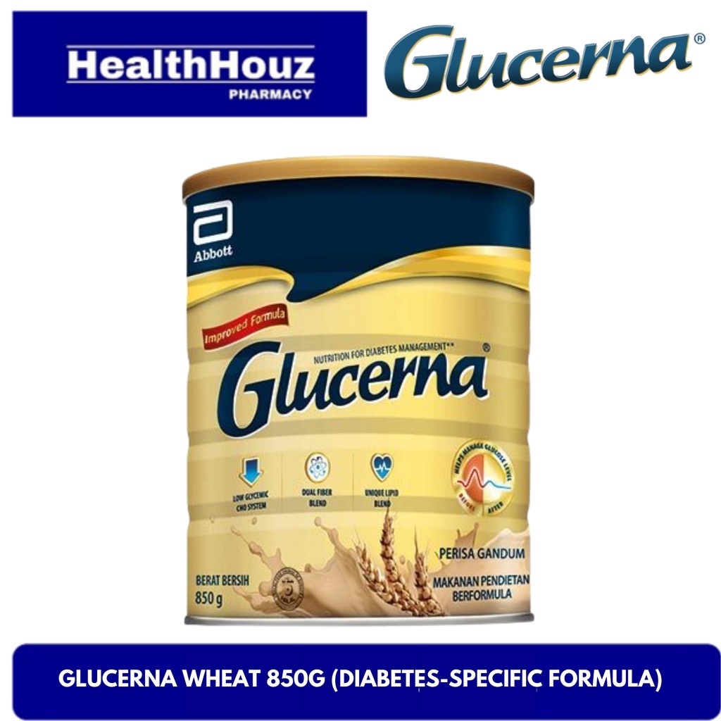 Glucerna Wheat 850g (Diabetes-Specific Formula) | Shopee Malaysia
