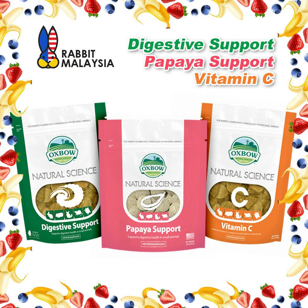 FREE SHIPPING OXBOW Natural Science Supplements Papaya Support Vitamin ...