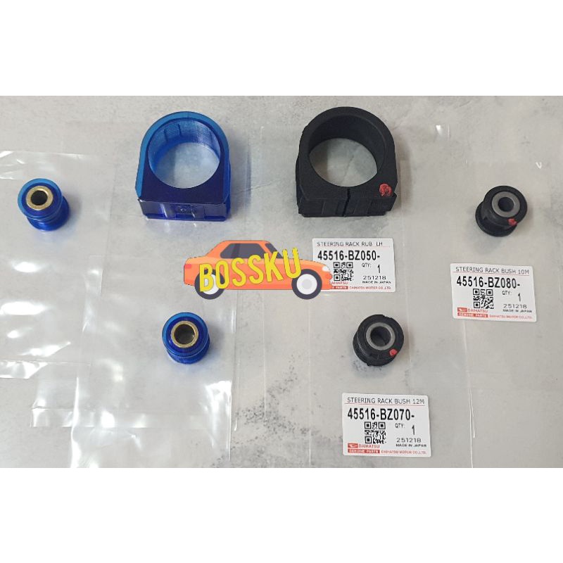 1 SET 3PCS !!DAIHATSU JAPAN!! PERODUA MYVI ALZA VIVA STEERING RACK ...