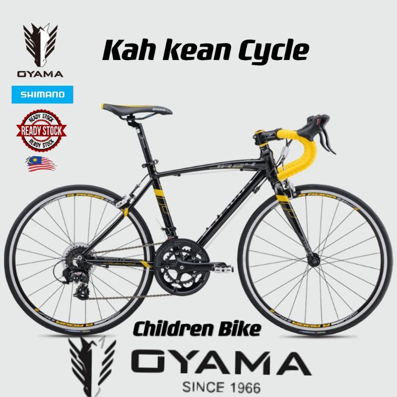 OYAMA BIKE TAIWAN (ORIGINAL) - JR24 - Road Bike Smaller Size- Basikal ...