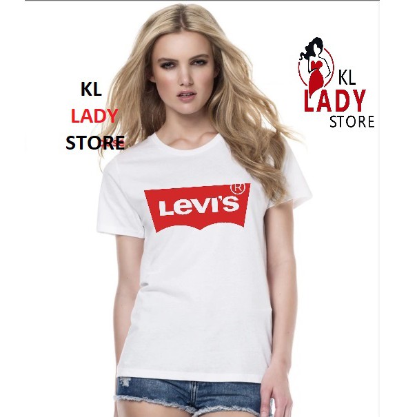 女式新品t卹100％棉，短袖，圓領 Baju Lelaki T卹 T卹murah Borong T卹女 Shopee Malaysia