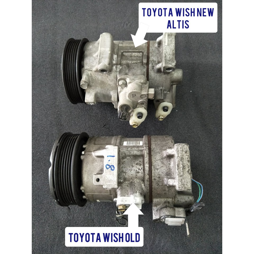 Toyota Old & New Wish Altis Aircond Compressor | Shopee Malaysia