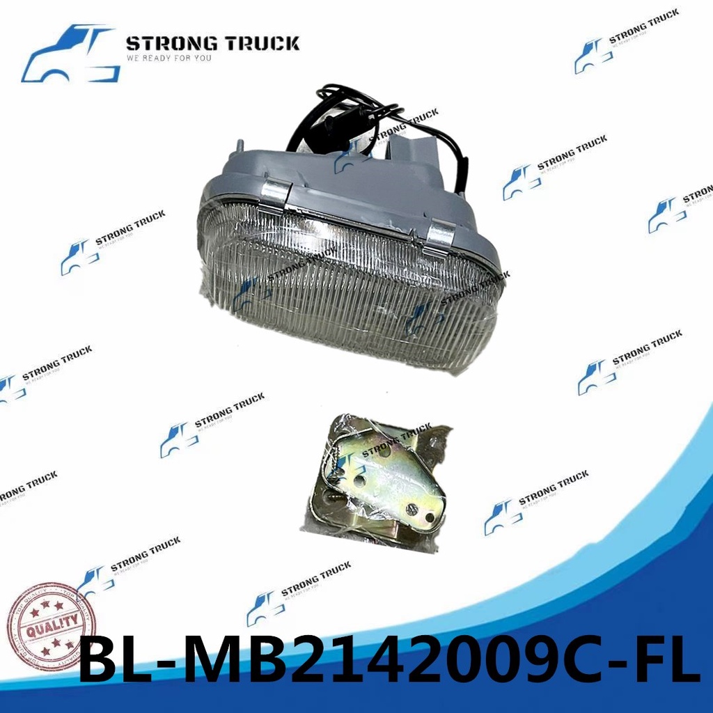 MIT CANTER FB639/511 BUMPER LAMP "WHITE" LH RH CHROME BUMPER LAMP ...