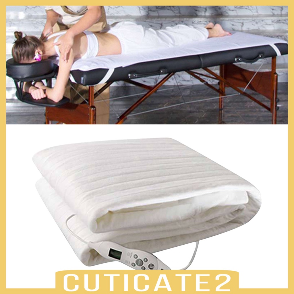 [cuticateddMY] Electric Heat Pad Warming Mat Soothing Muscle Tension ...