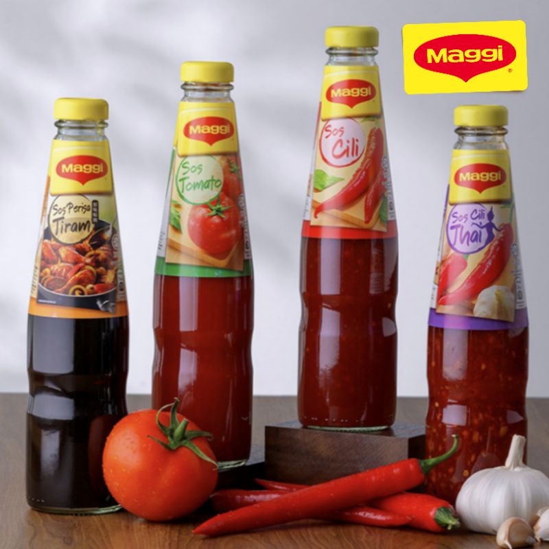 Maggi Sos Cili/Sos Cili Thai/Sos Tiram/Sos Tomato | Shopee Malaysia