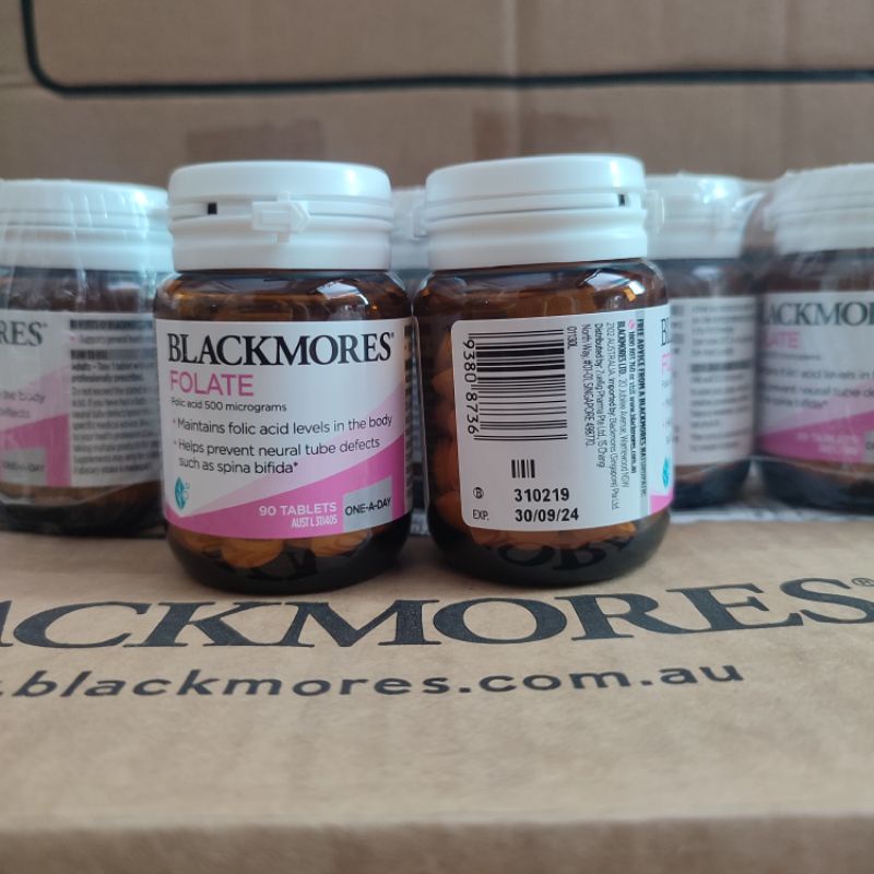 Blackmores Folate Folic Acid Supplement for Pregnant Mothers (90 ...
