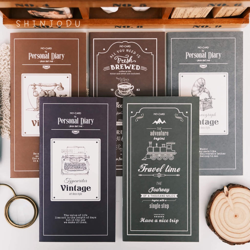 Planner Book (Grids/Blank) | Shinjodu | Journal | Bujo | Scrapbook ...