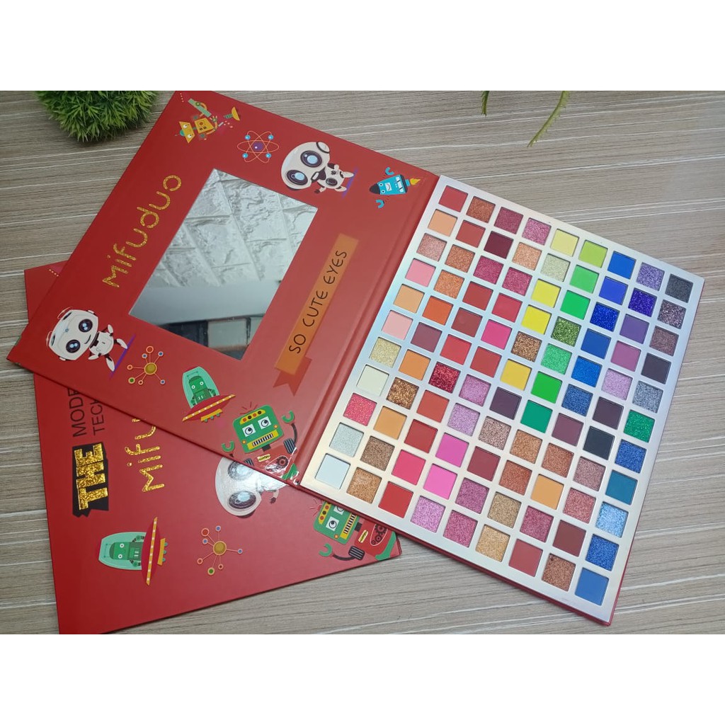 The Moderen Technology Mifuduo 99 Colors Glitter Shimmer & Matte ...