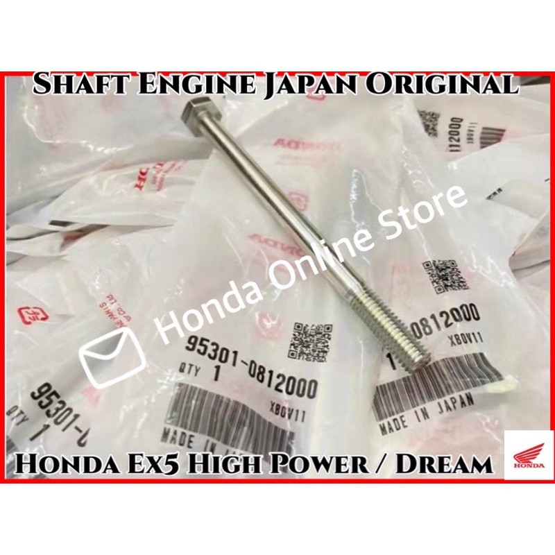 Shaft Engine Sub Sat Enjin Honda Ex5 High Power / Dream 100% Japan ...