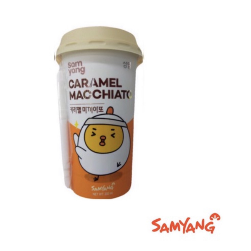 SAMYANG (HALAL) cup coffee caffe latte caramel macchiato /mocha /brown ...