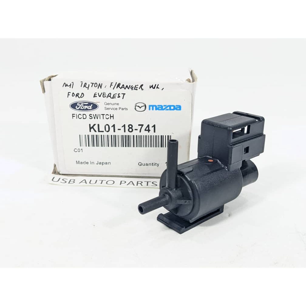 FORD ORIGINAL KL01-18-741 FICD Vacuum Switch Valve Solenoid EGR Vacuum ...