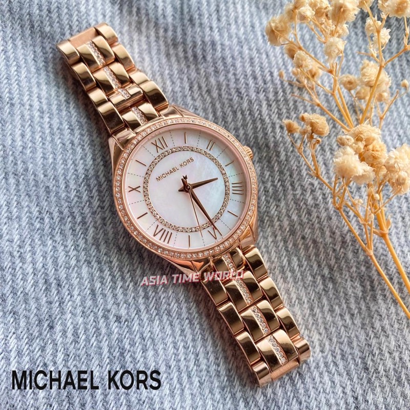 [Original] Michael Kors MK3716 Elegance Women Watch with Mother of ...