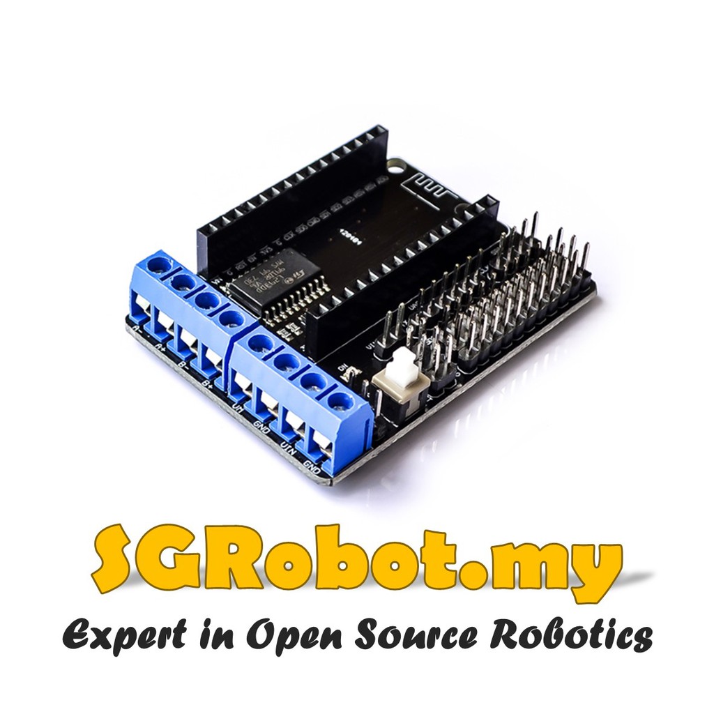 L293D Motor Driver Expansion Shield for ESP8266 NodeMCU V2 | Shopee Malaysia