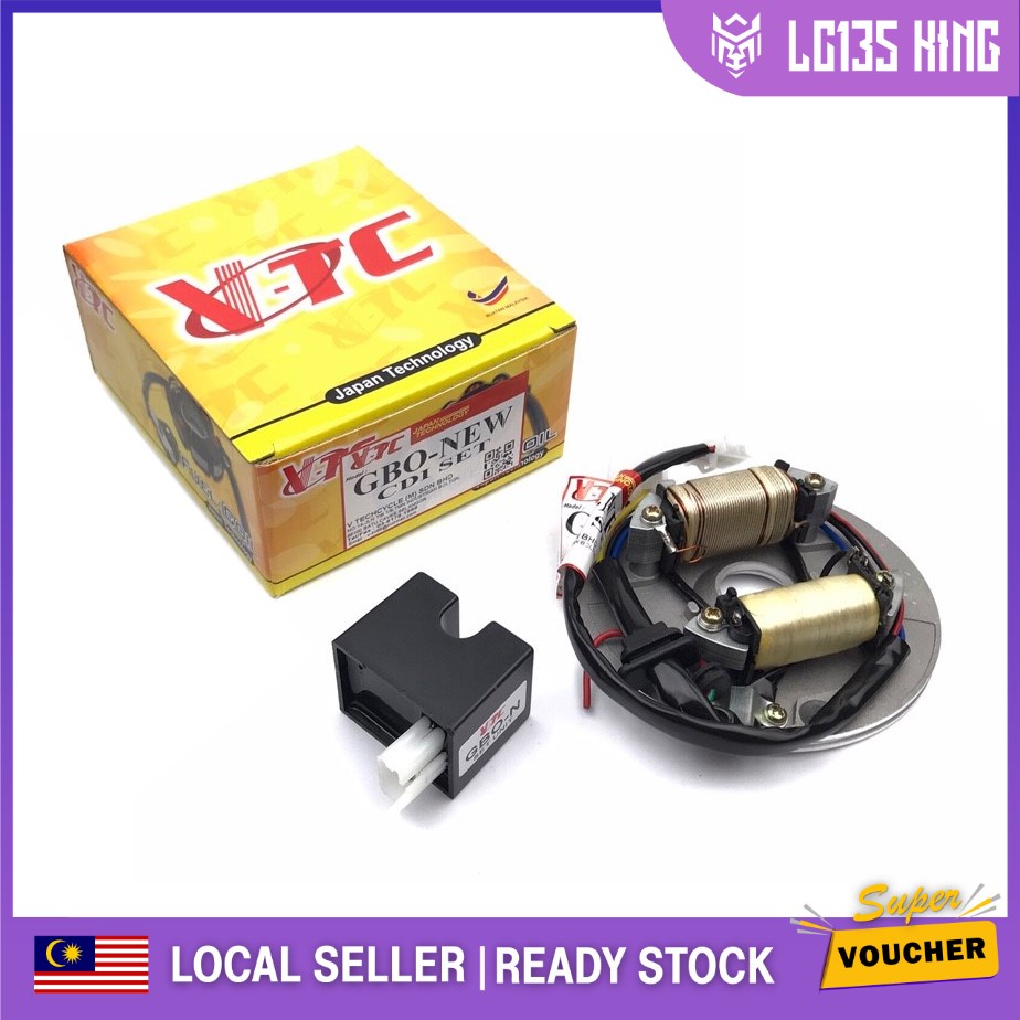 HONDA GBO NEW FUEL COIL MAGNET COIL CDI UNIT SET VTC | Shopee Malaysia