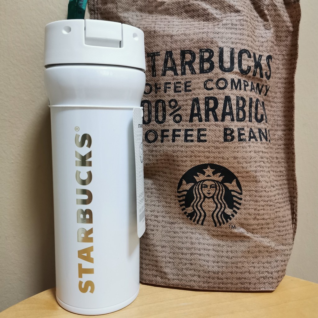 🔥READY STOCK🔥 Starbucks Korea Limited Edition [JNM Classic White Thermos 480ml] | Shopee Malaysia