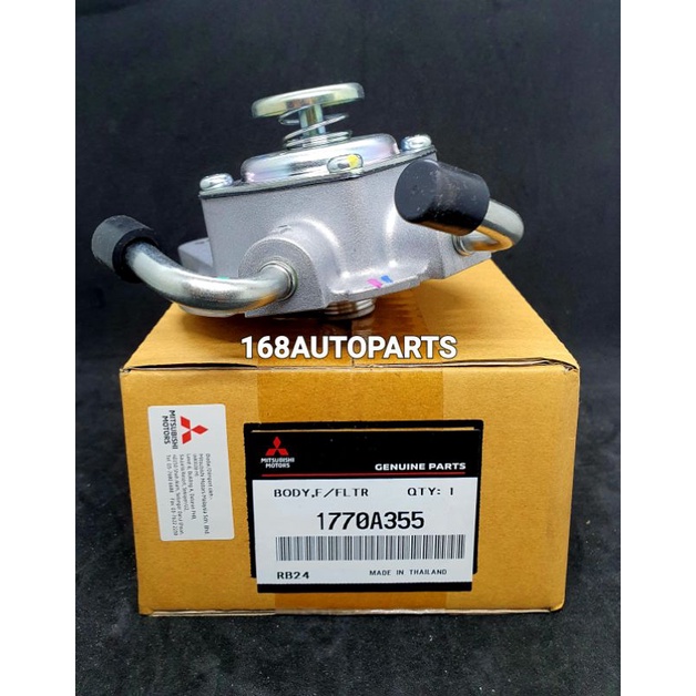 Original Mitsubishi Fuel Filter Hand Pump Housing 1770A355 TRITON 2007 ...